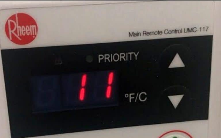 Rheem Main Remote Control Beeping and Flashing 11 - Troubleshooting ...