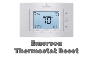 How To RESET Emerson Thermostat? - HVAC BOSS