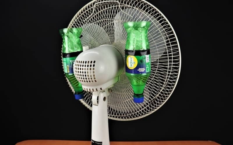 Ice In Front Of Fan For Cooling At Robert Keck Blog