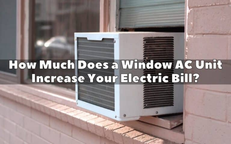 How Much Does a Window AC Unit Increase Your Electric Bill? - HVAC BOSS
