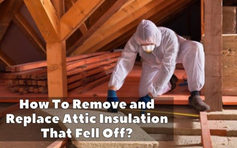 How To Remove and Replace Attic Insulation That Fell Off? - HVAC BOSS