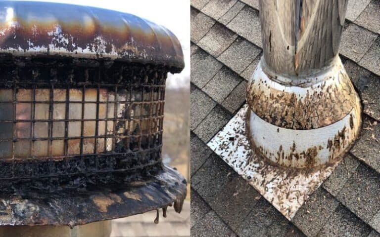 3 Reasons Why Brown Liquid Dripping From Chimney - HVAC BOSS